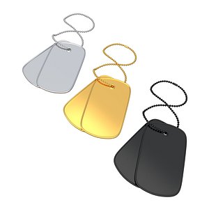 3D Dog Tag Models - Browse & Download Formats - TurboSquid