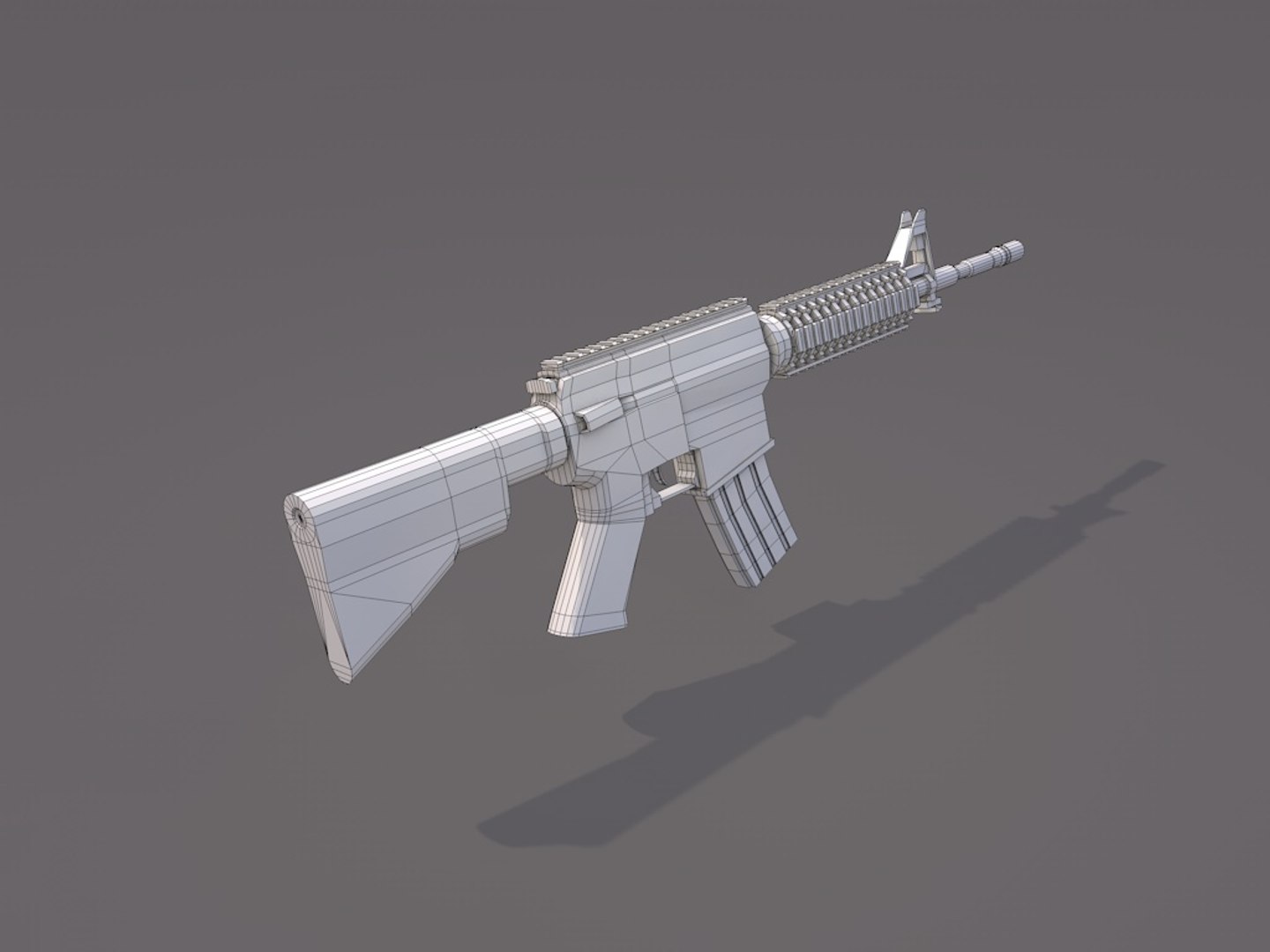 m4 m4a1 carbine 3d model