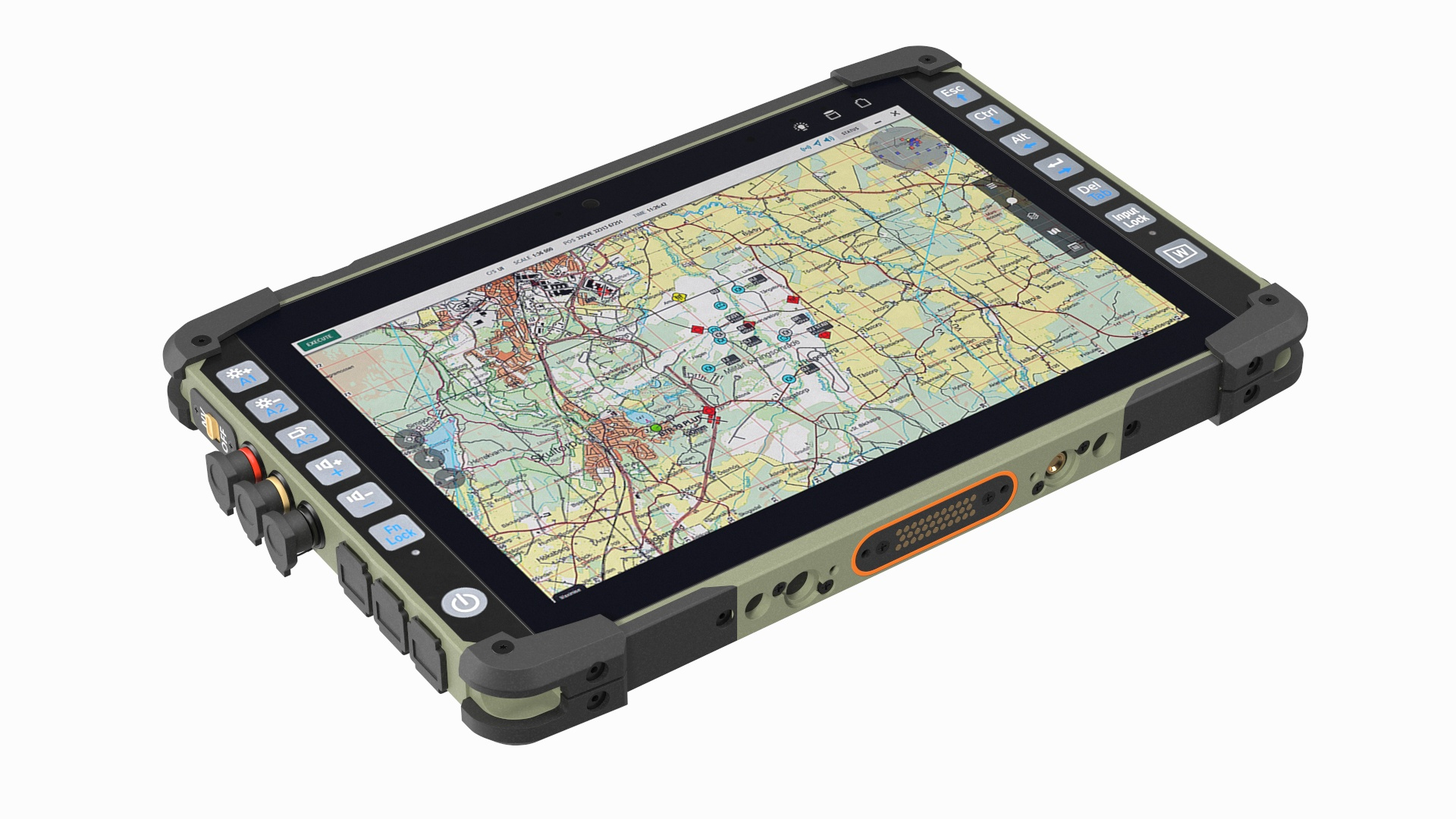 3D Rugged Tablet Mildef DS 13 - TurboSquid 2134656