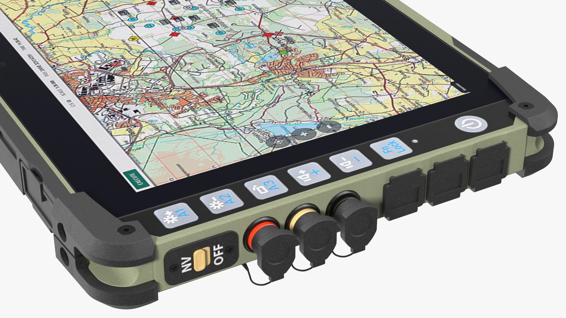 3D Rugged Tablet Mildef DS 13 - TurboSquid 2134656