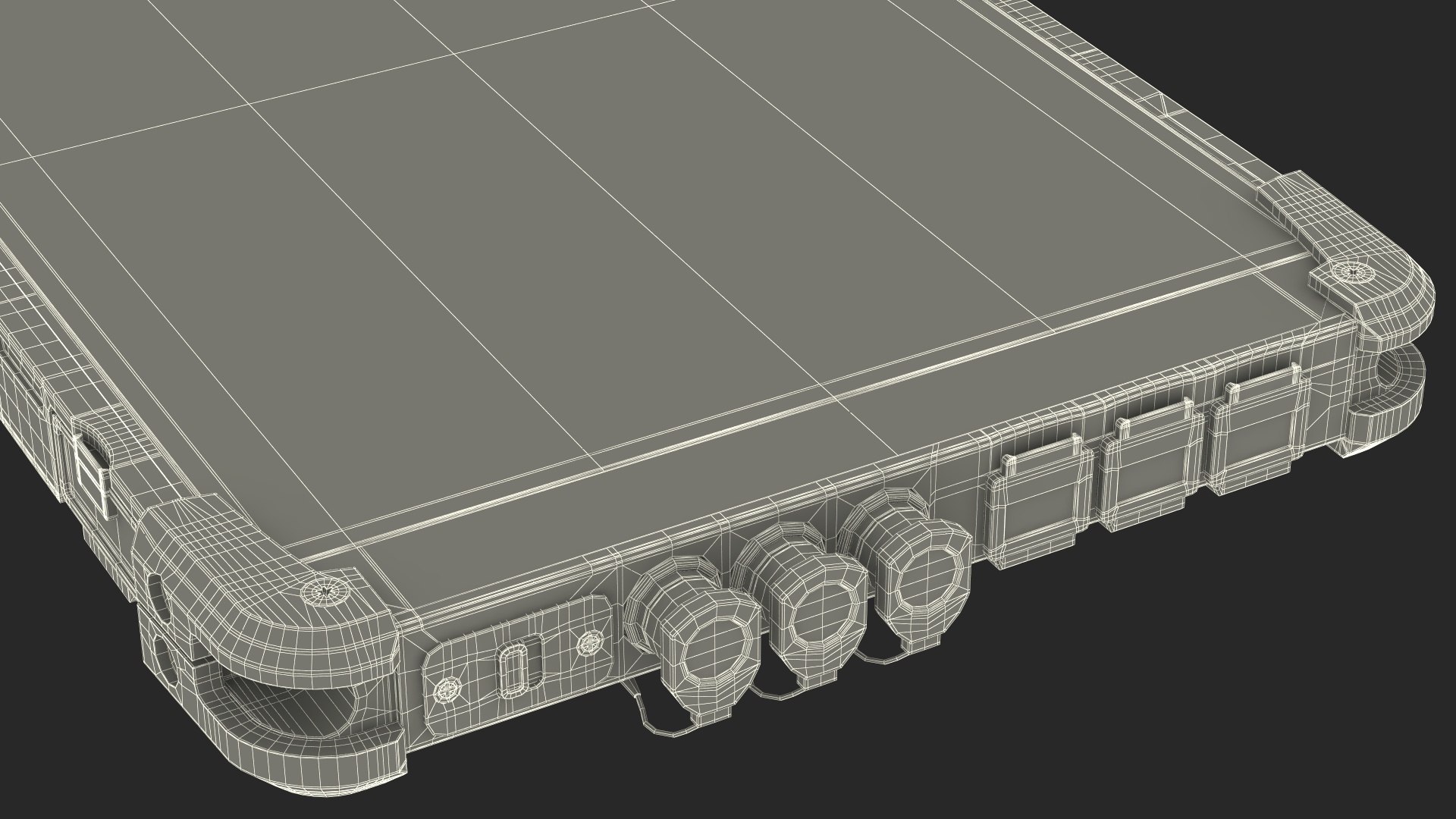 3D Rugged Tablet Mildef DS 13 - TurboSquid 2134656