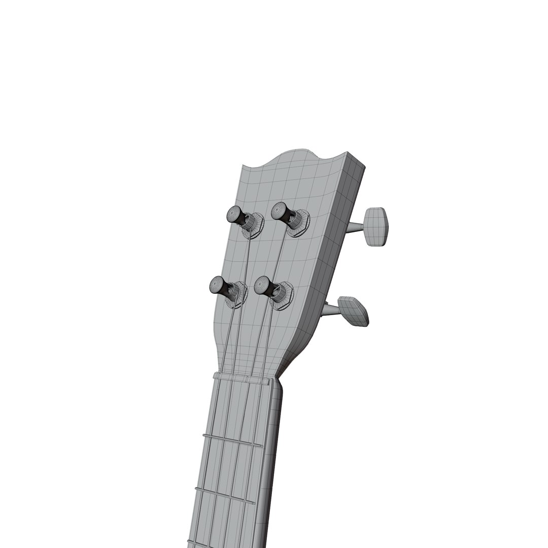 3D Ukulele Model - TurboSquid 2020043