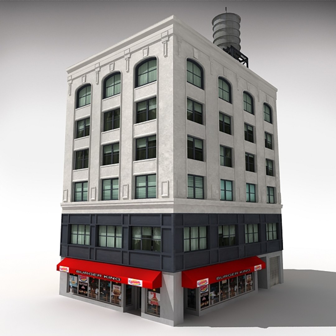 Nyc Building 2 3d Model
