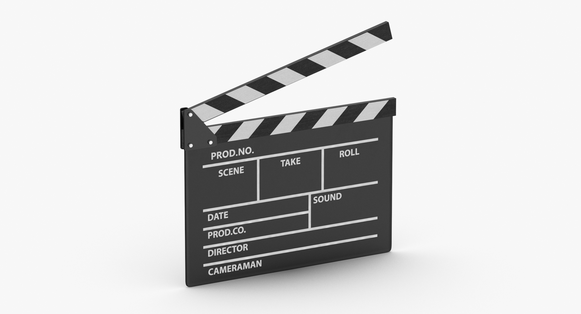 Board Production Film 3D Model - TurboSquid 1470192