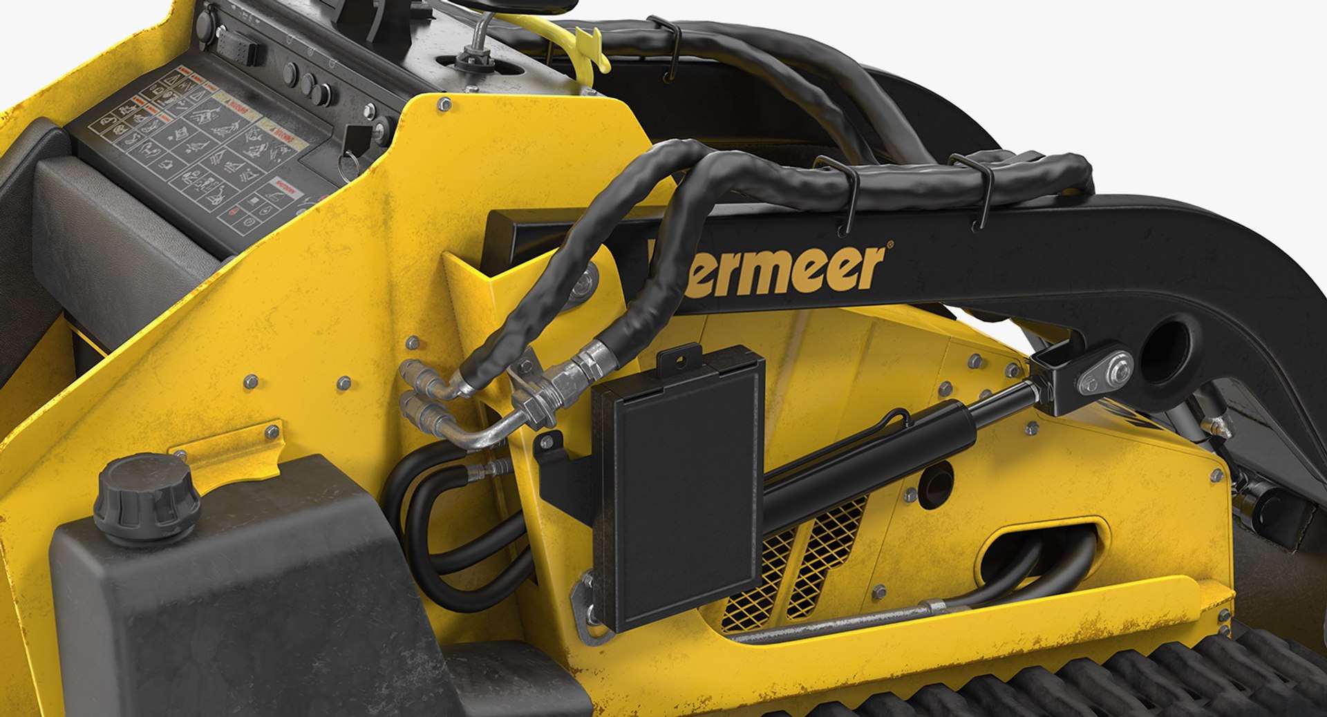 Vermeer s450tx loader bucket 3D model - TurboSquid 1382850