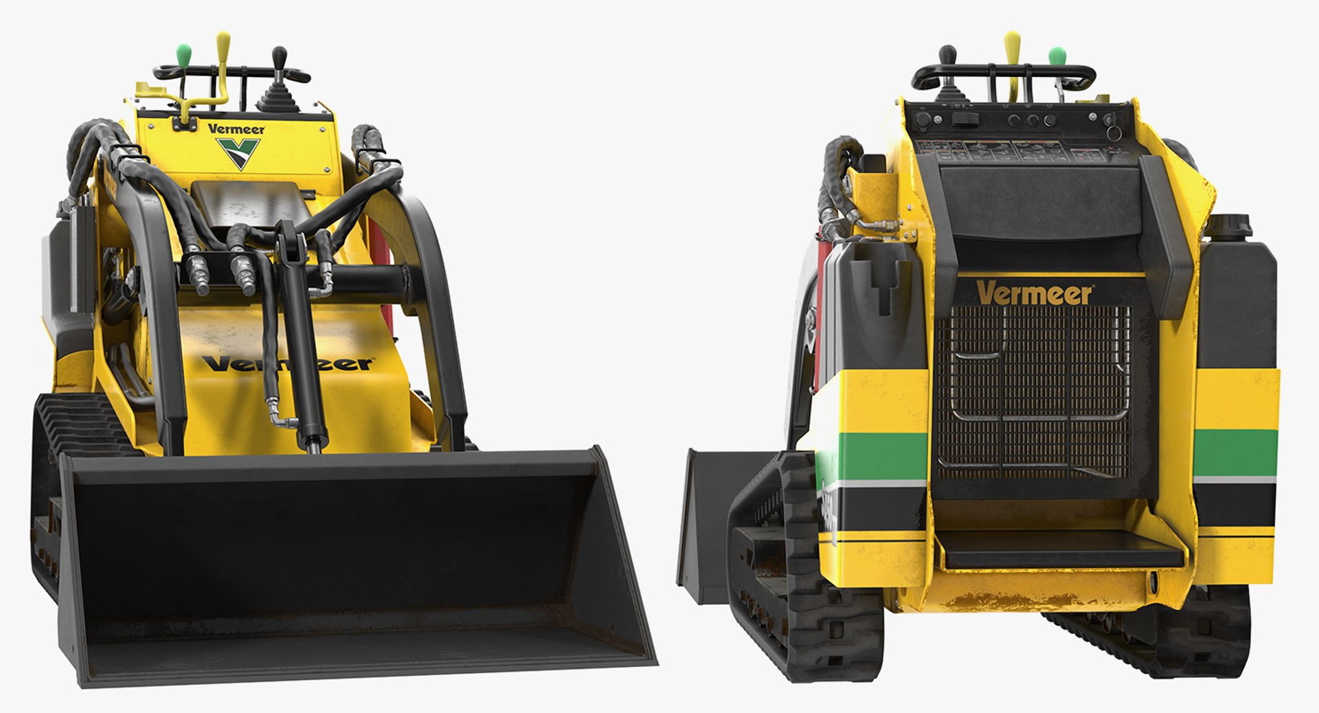 Vermeer S450tx Loader Bucket 3D Model - TurboSquid 1382850
