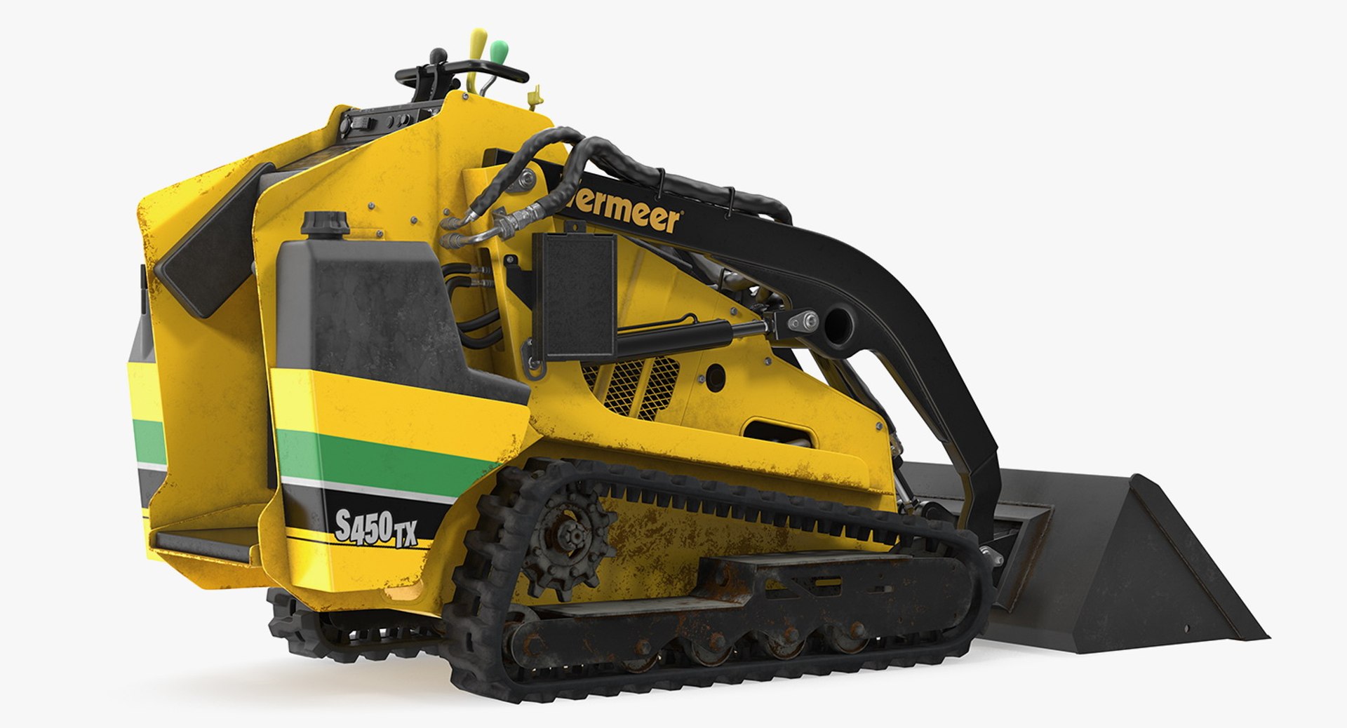 Vermeer S450tx Loader Bucket 3D Model - TurboSquid 1382850