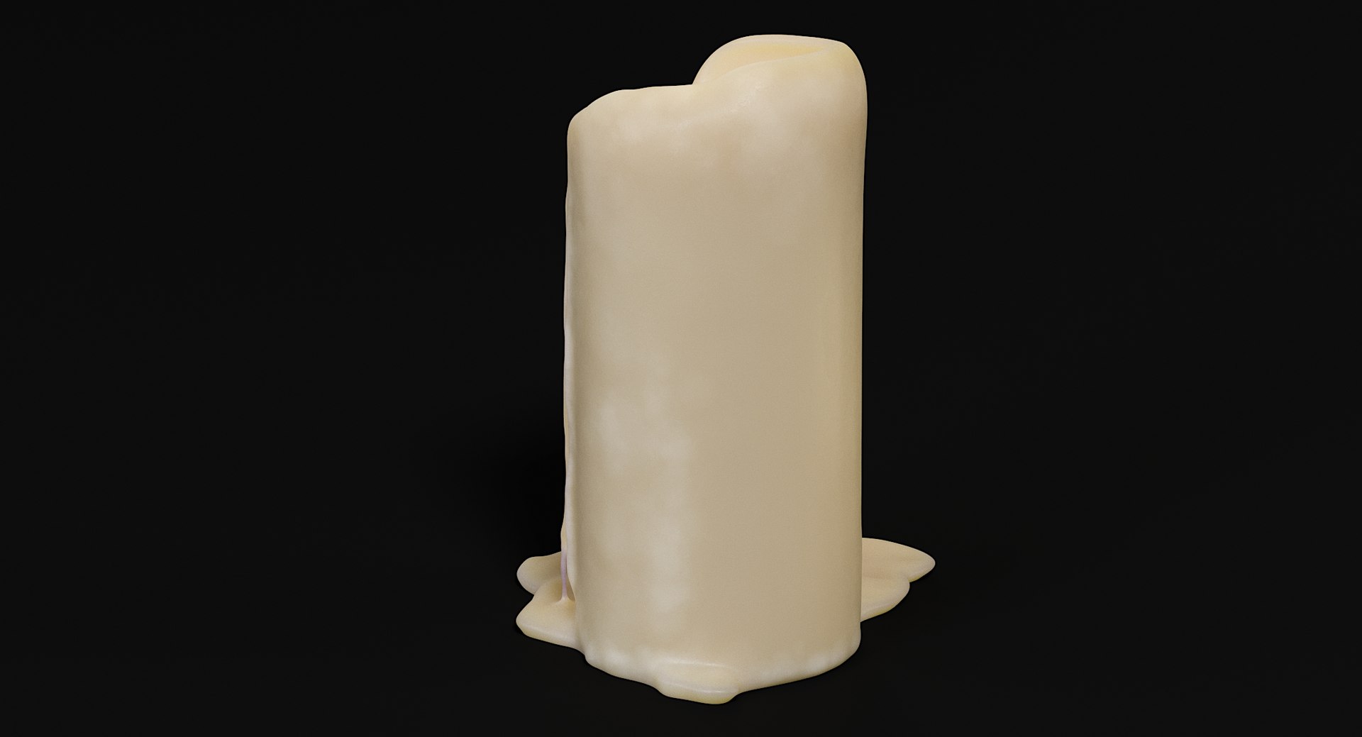 3D Realistic Candle 2 Model - TurboSquid 1455817