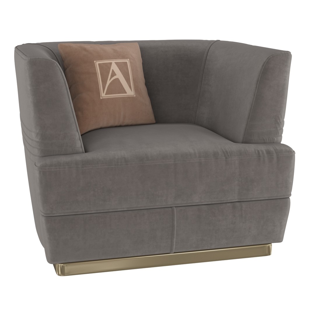 Arm Chair Amy 3D Model - TurboSquid 1905518