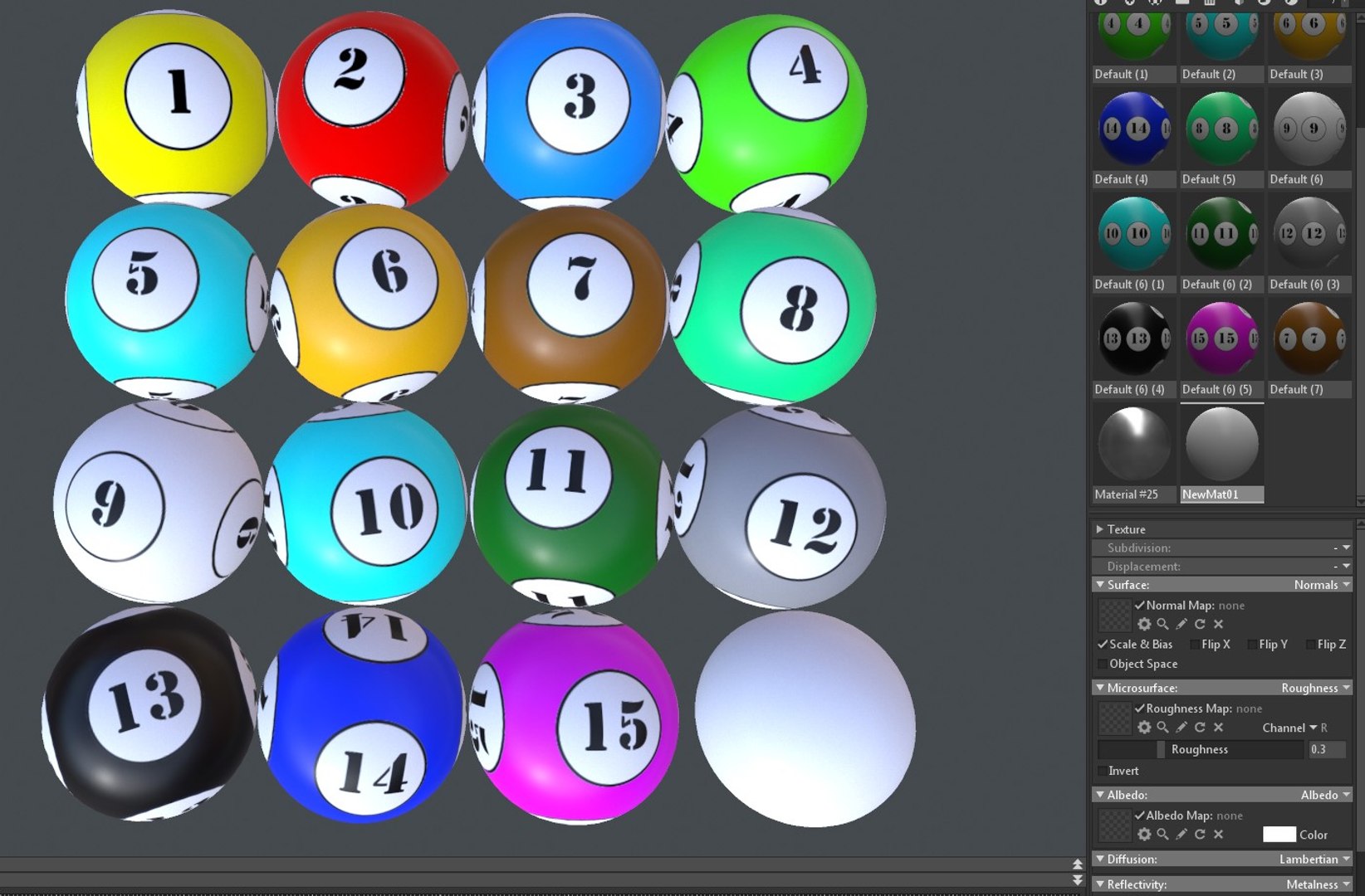 Lottery Balls 3D Model - TurboSquid 1668261