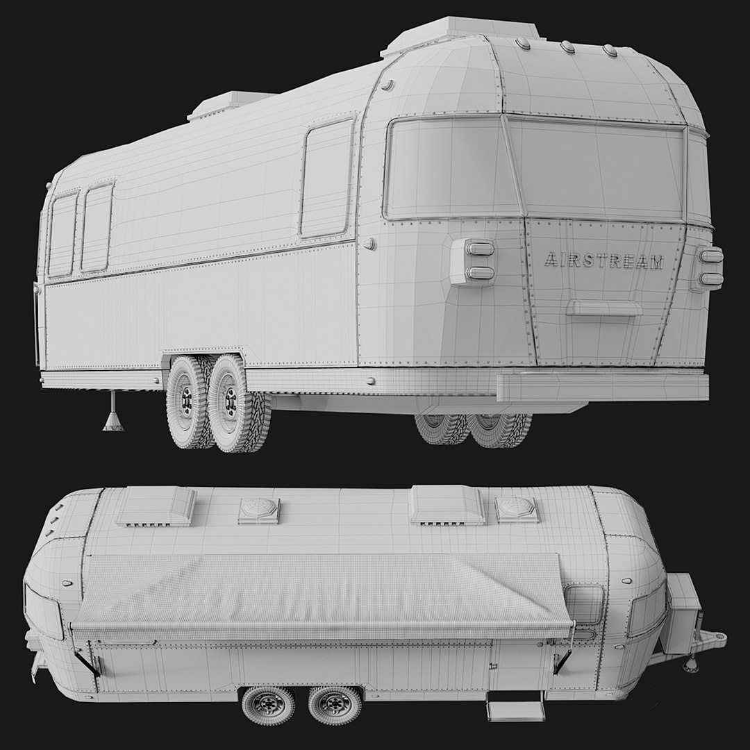 AirstreamTravel Trailers Model - TurboSquid 2269627