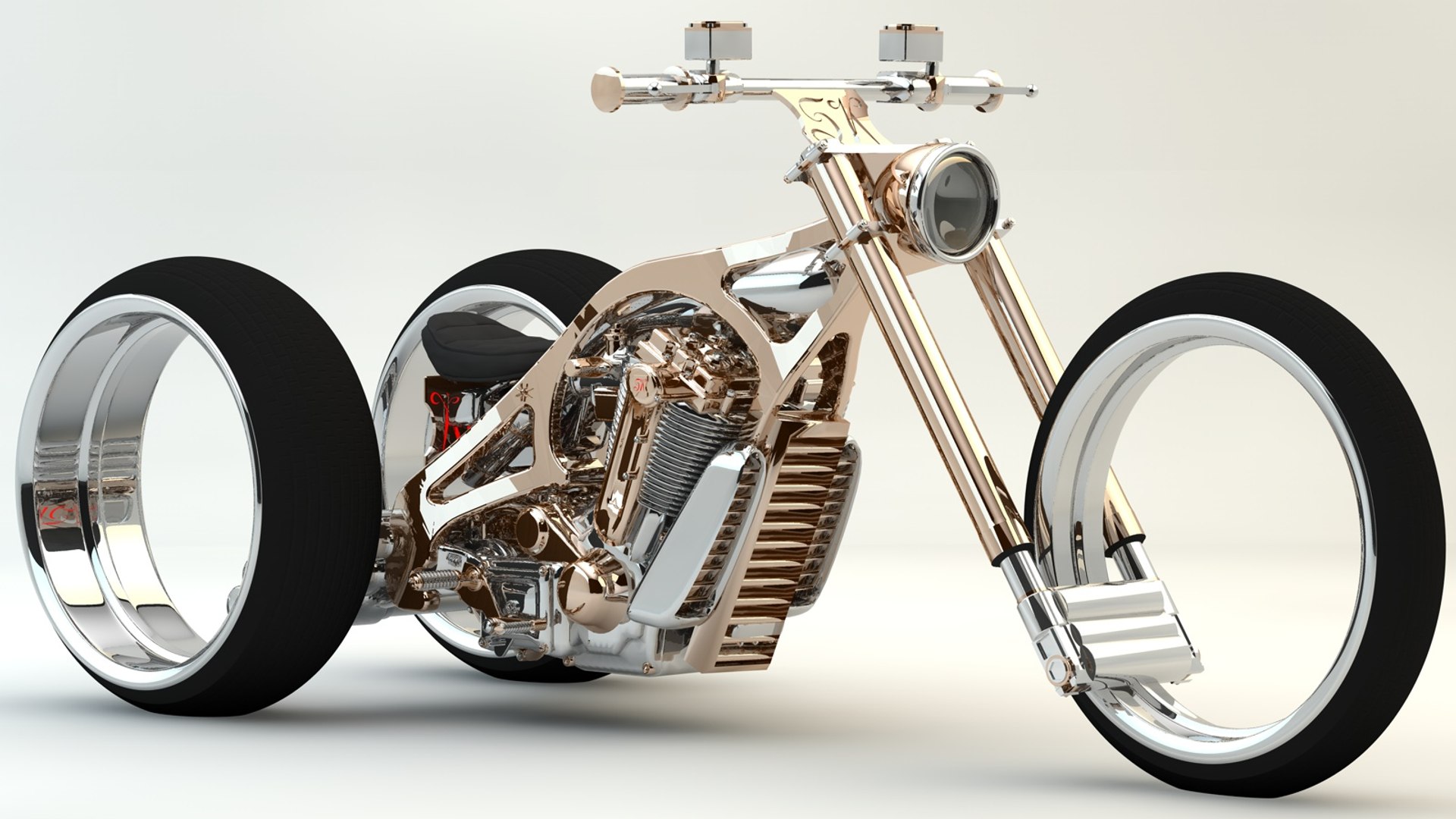 3D Tricycle Motorcycles Model - TurboSquid 1590207