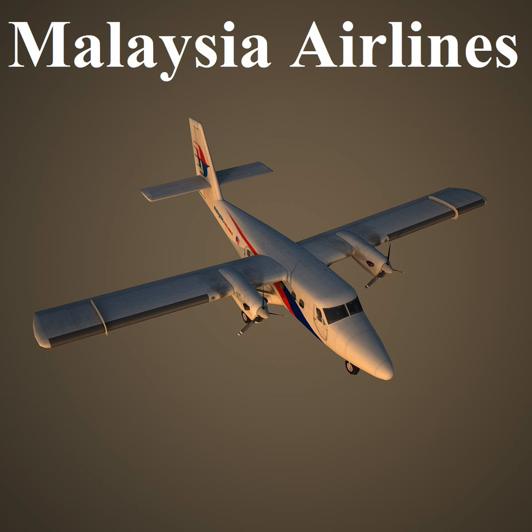 Havilland Mas Aircraft 3d Model