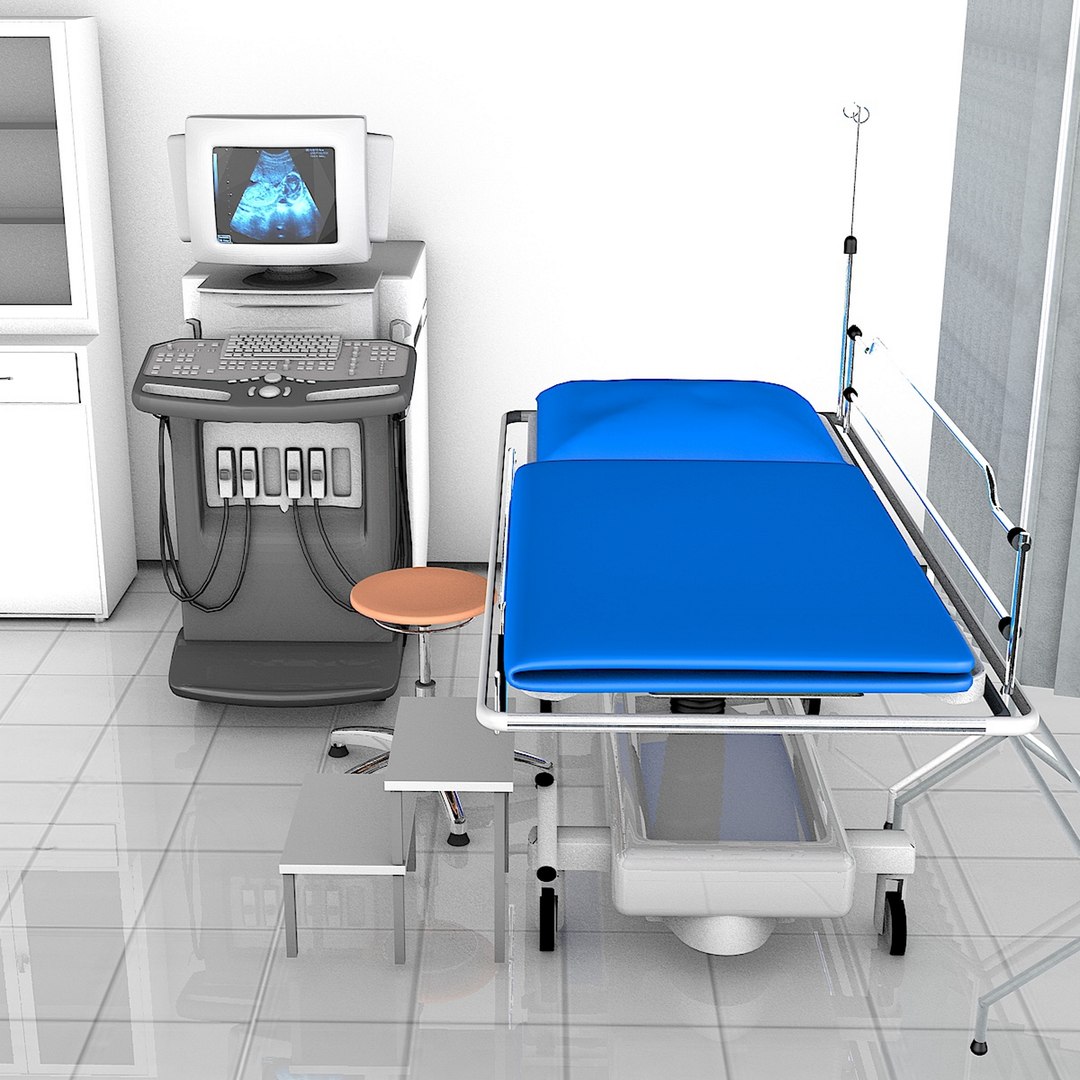 Ultrasound Room 3D Model - TurboSquid 2228216