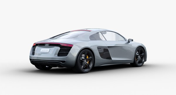 Concept audi r10 3D - TurboSquid 1253438