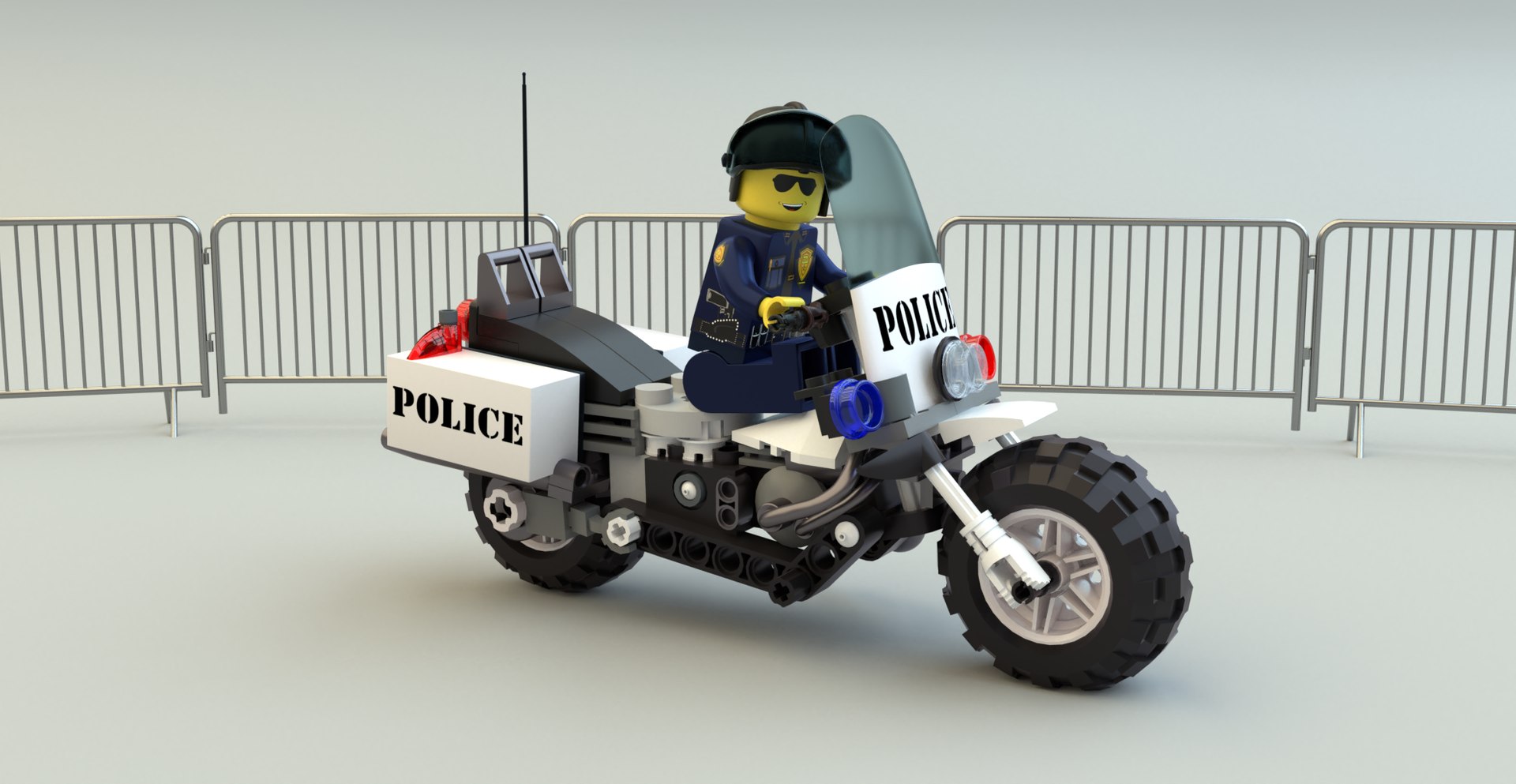 Lego Officer Police Model - TurboSquid 1337304