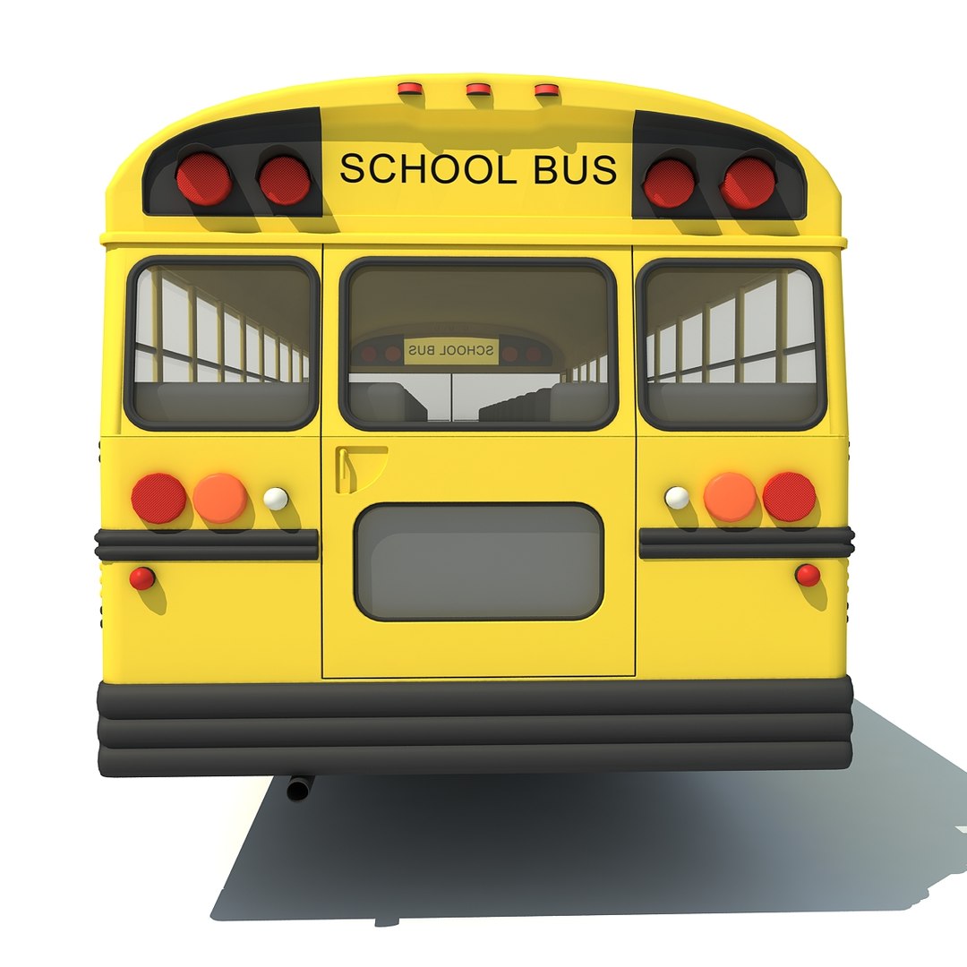 School Bus 3d 3ds