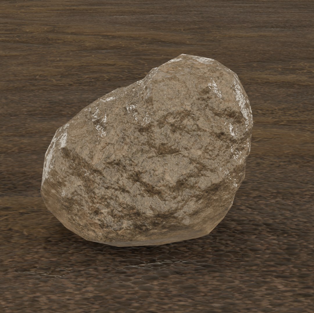 Free 3D Game-Ready Rock Model - TurboSquid 2111222