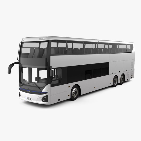 modelo 3d Hyundai Elec City Double-Decker Bus 2021 - TurboSquid 1886296