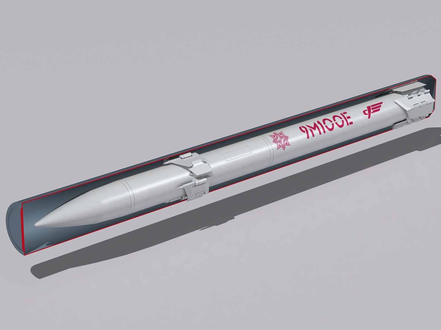 3D 9m100 Missile - TurboSquid 1324591