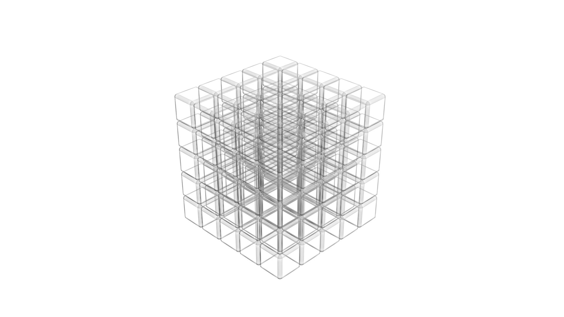 3D Rubiks Cube 5x5x5 model - TurboSquid 1755701