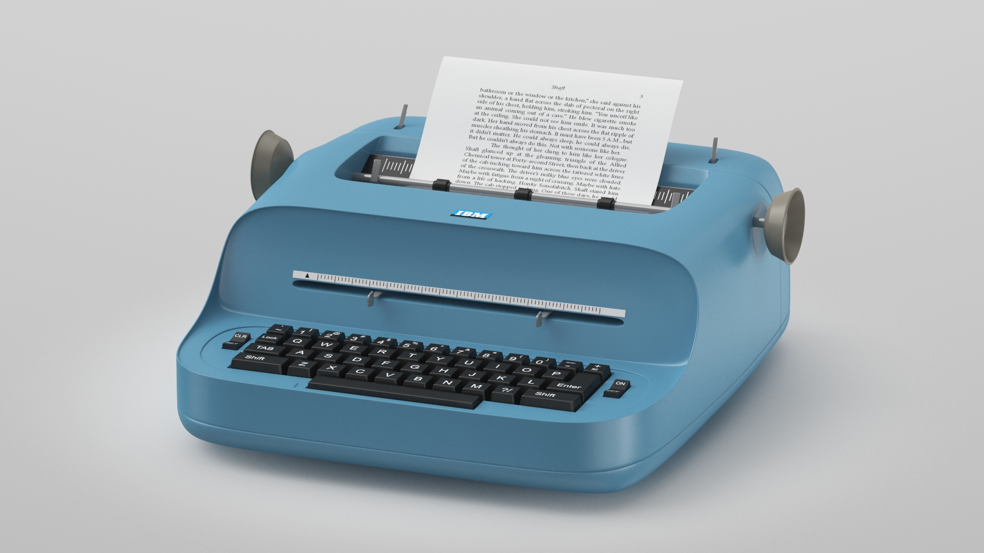 Vintage Typewriter 02 3D Model - TurboSquid 2012380