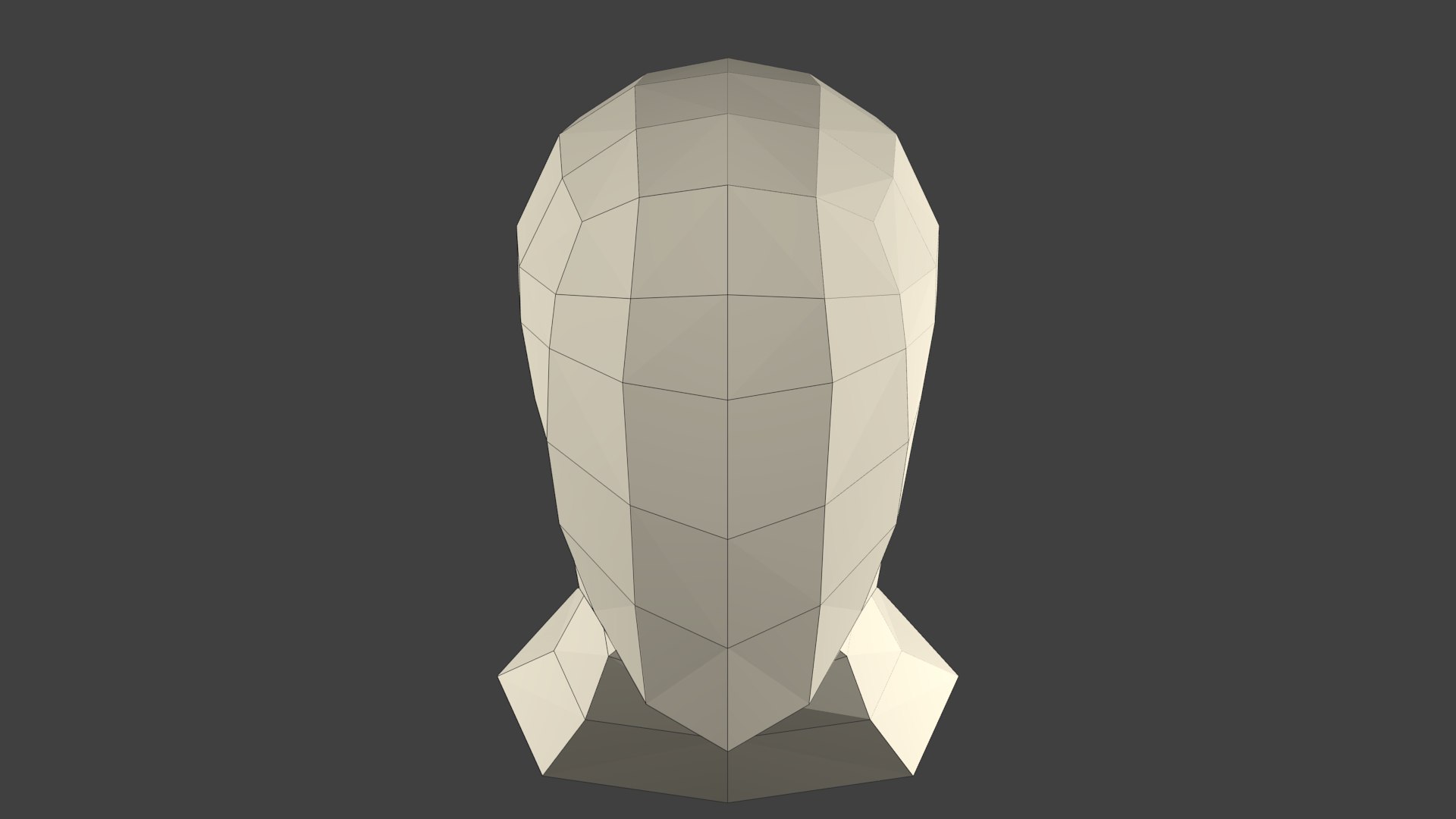 Head Basemesh 3d Model