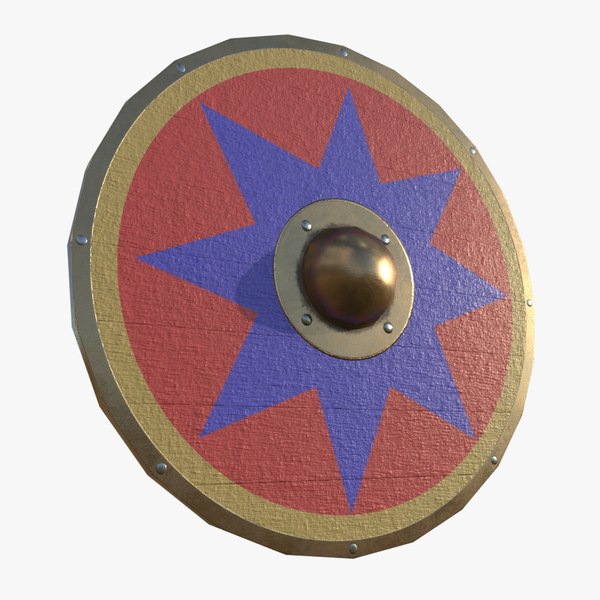 modelo 3d Parma Shield Blue Star - TurboSquid 1420249