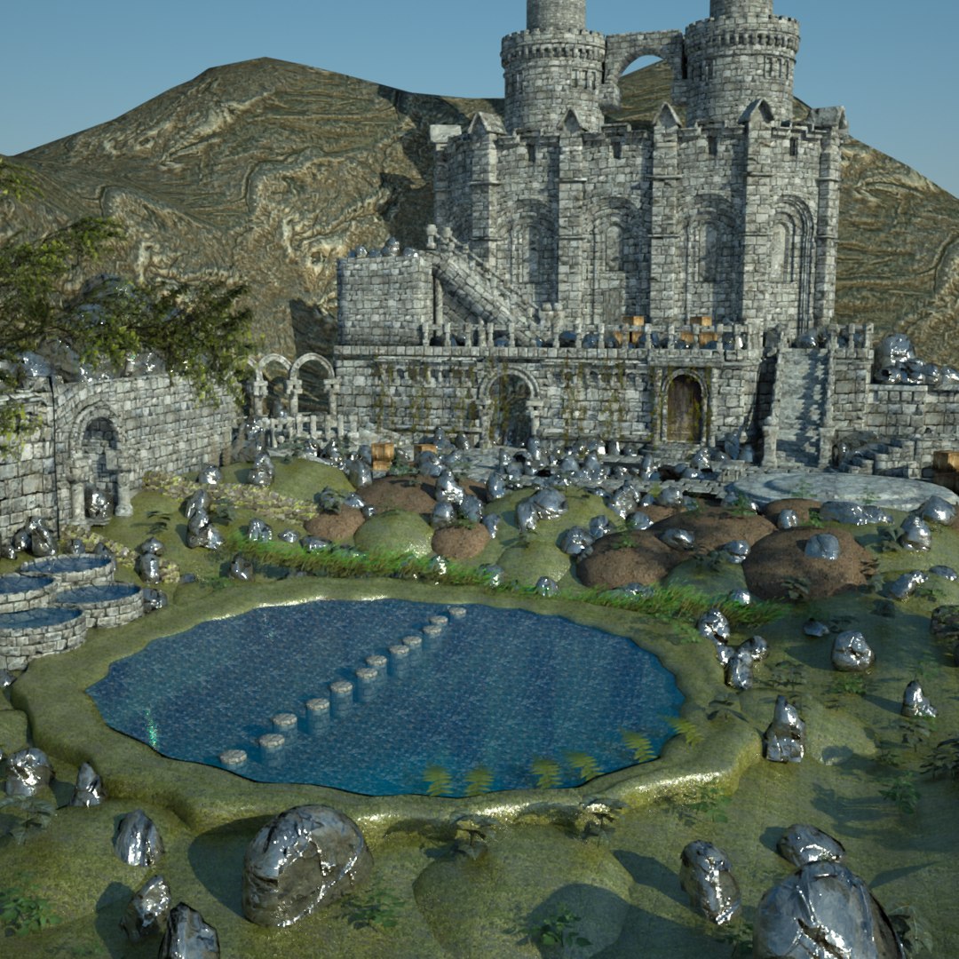 3d Dragon Construction Kit Fantasy Model