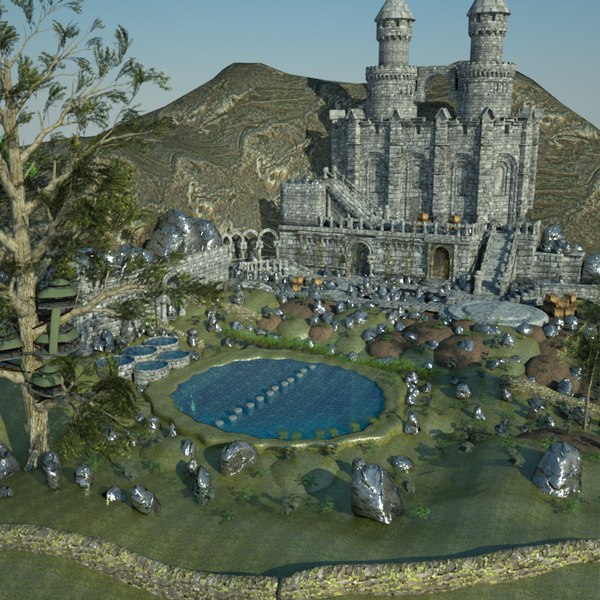 3d dragon construction kit fantasy model