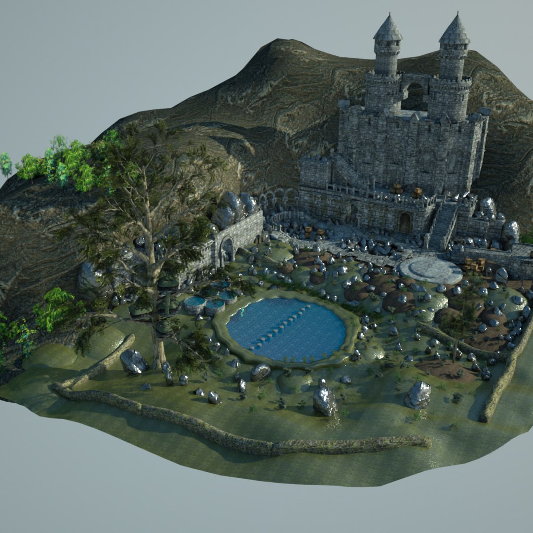 3d Dragon Construction Kit Fantasy Model