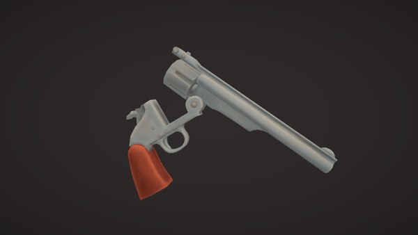 Style World - Wild West Revolver - Rigged Animated 3D 모델 - TurboSquid ...