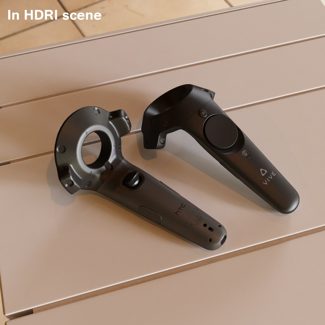 Low-poly Htc Vive Controller 3D Model - TurboSquid 1278512