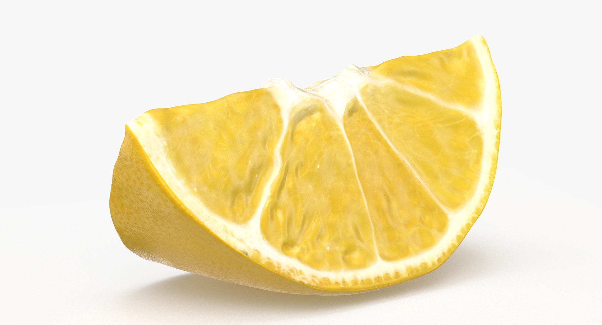 3D Prop 25 Lemon Wedge Model - TurboSquid 2238920