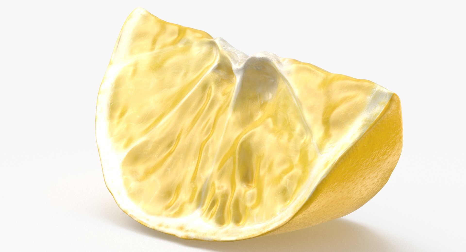 3D Prop 25 Lemon Wedge Model - TurboSquid 2238920