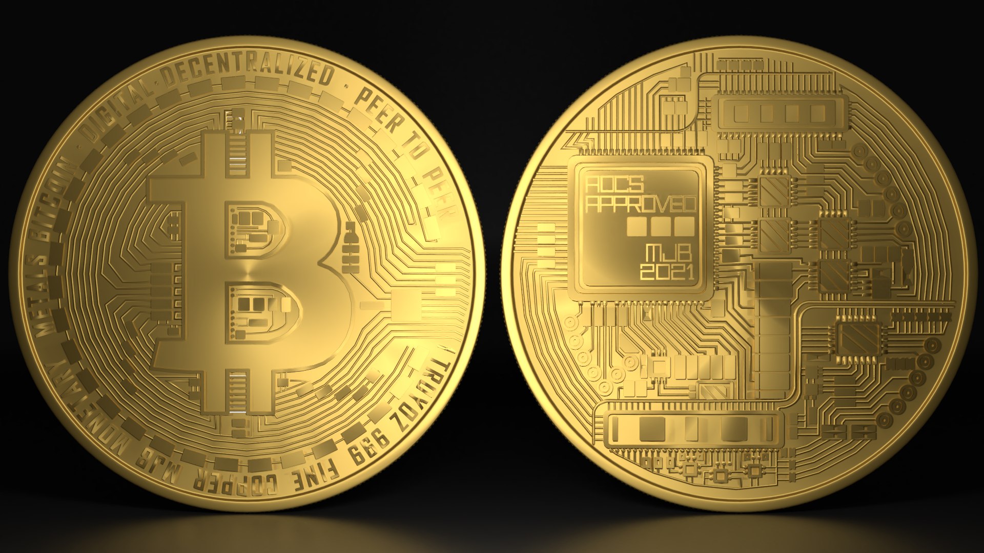 3D Bitcoin - Cryptocurrency - TurboSquid 1728796