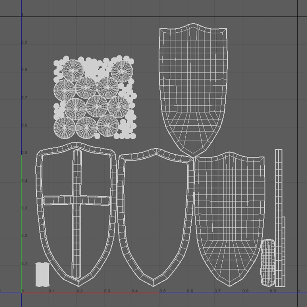 Medieval Shield 02 3D Model - TurboSquid 2319271