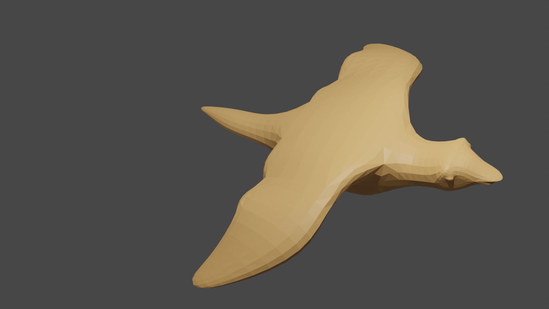 A Simple Bird 3D Model - TurboSquid 1870395