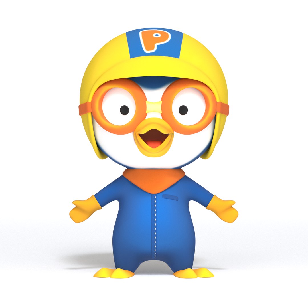 3D Pororo - TurboSquid 1858643