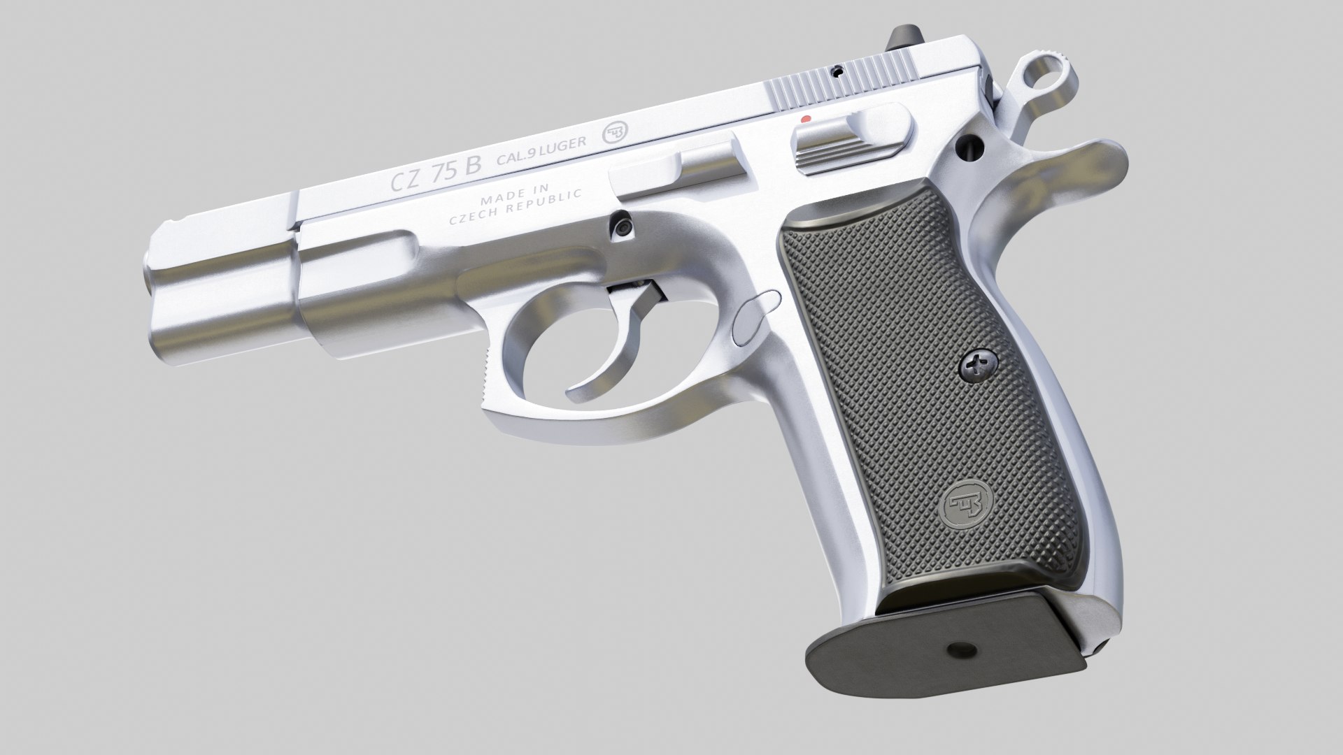 CZ 75 Silver 3D - TurboSquid 1960150