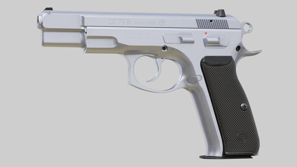 CZ 75 Silver 3D - TurboSquid 1960150