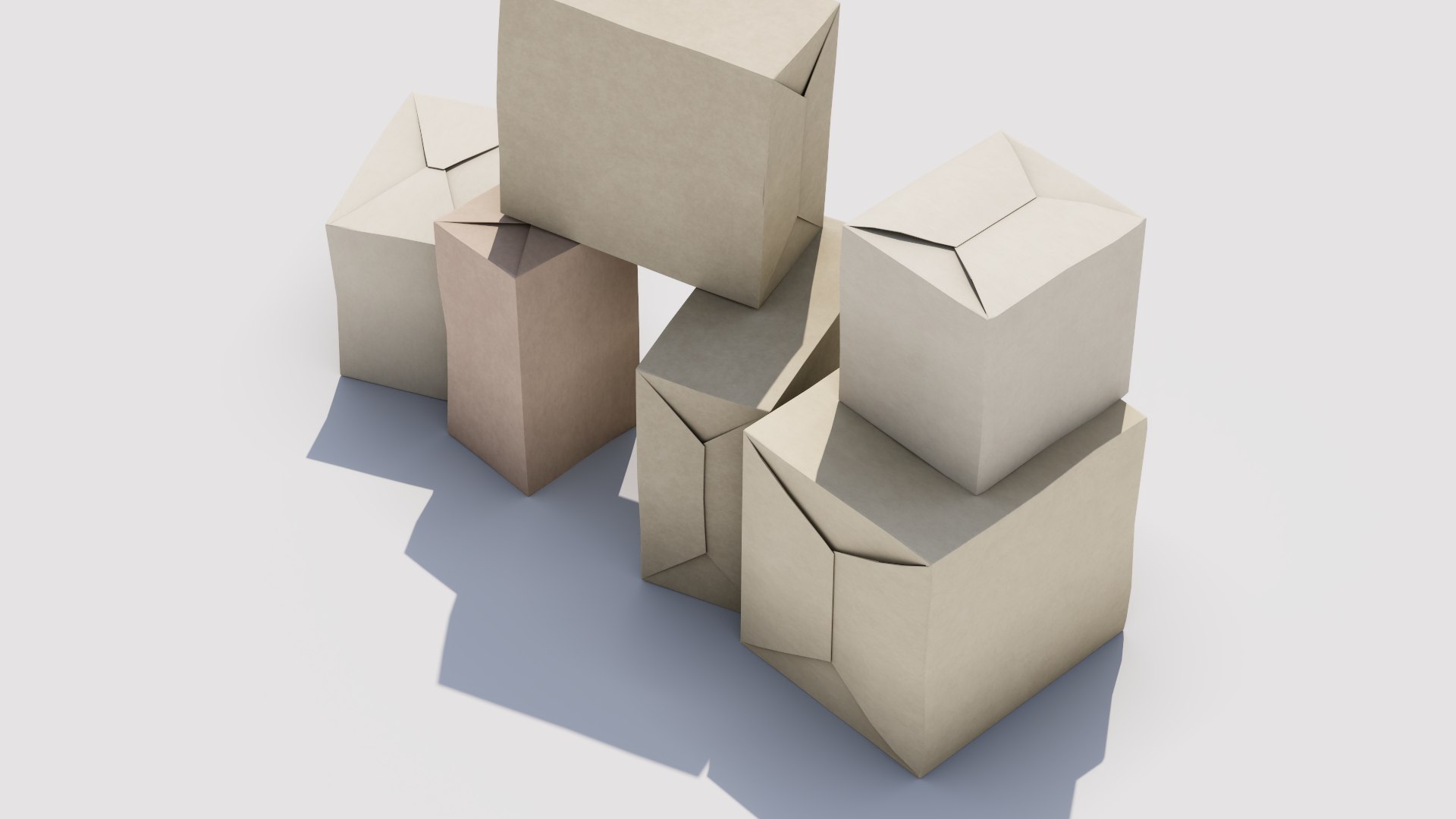 3D Box Model - TurboSquid 2375418