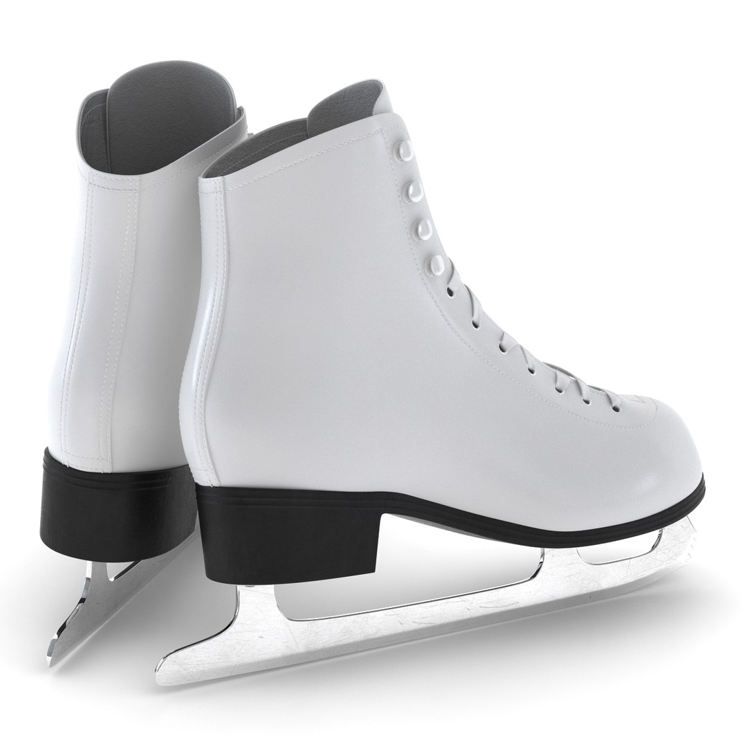 3d Model Of Ice Skates