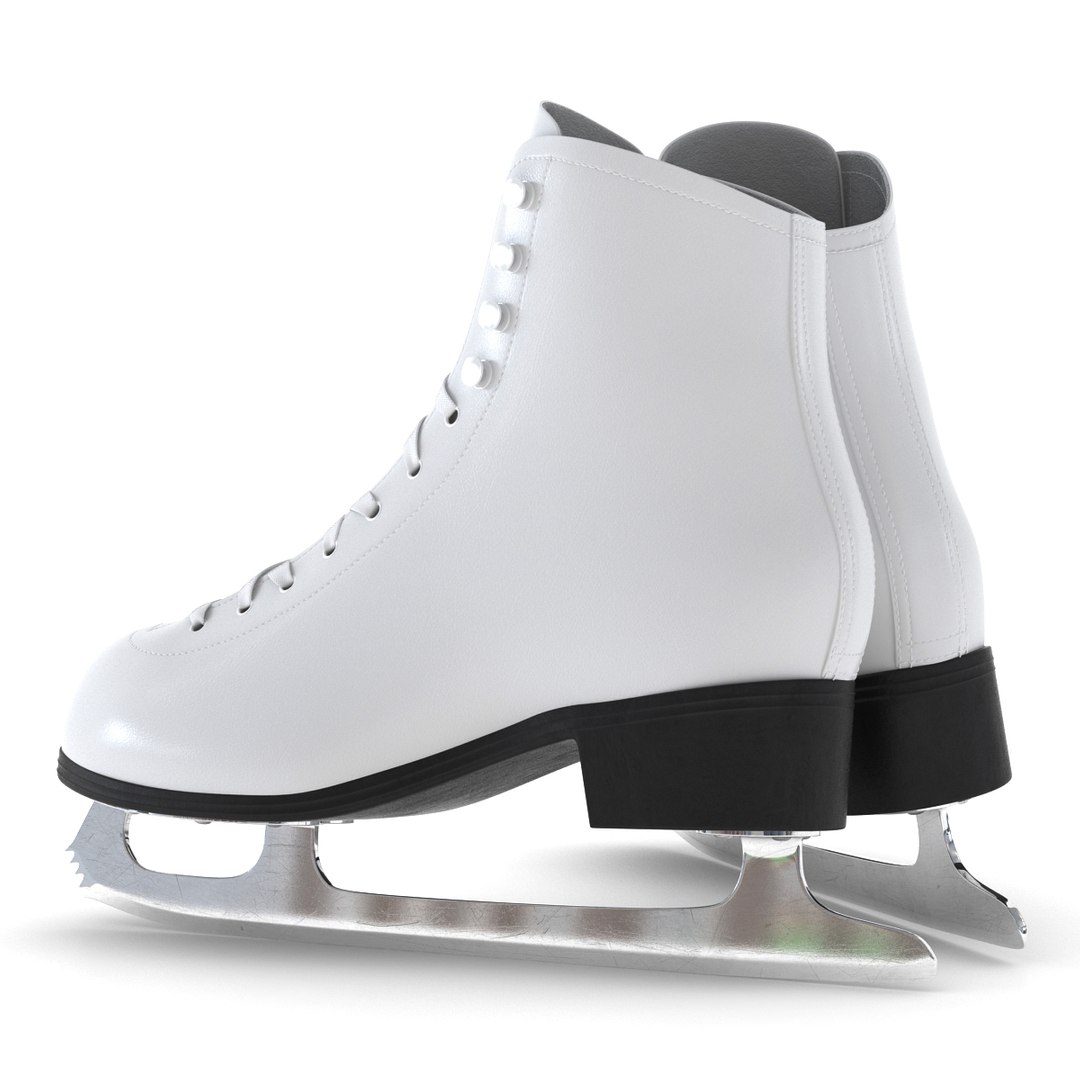 3d Model Of Ice Skates
