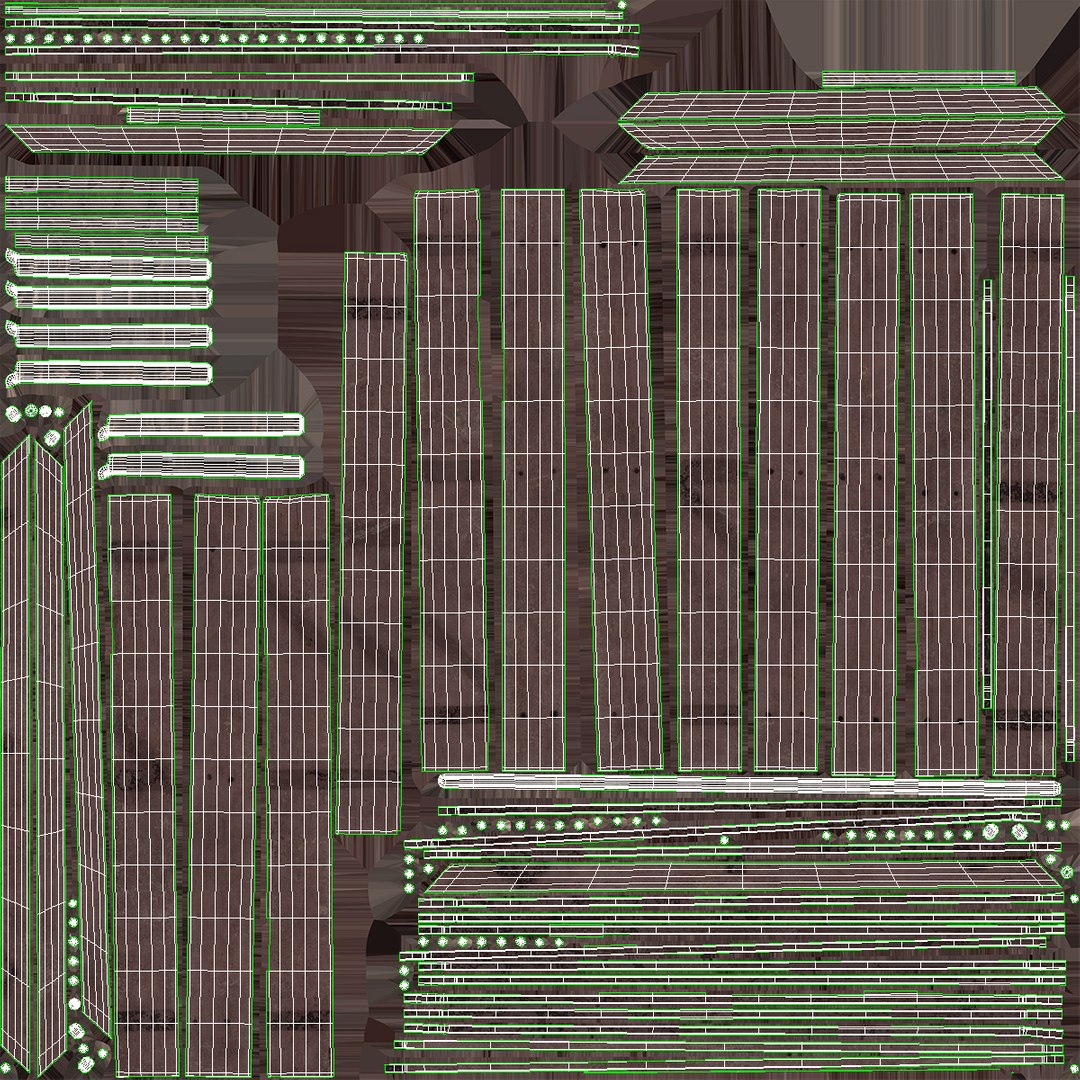 19th Century Bulgarian Window Cover 01 Model - TurboSquid 2249352