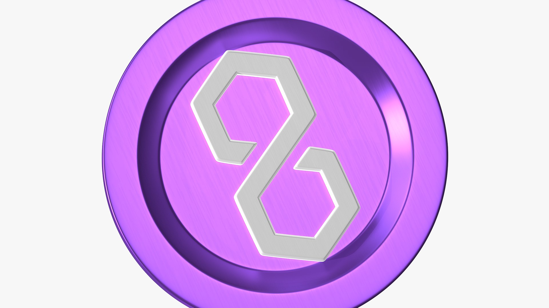 3D Crypto Coin Polygon Matic Model - TurboSquid 2163886