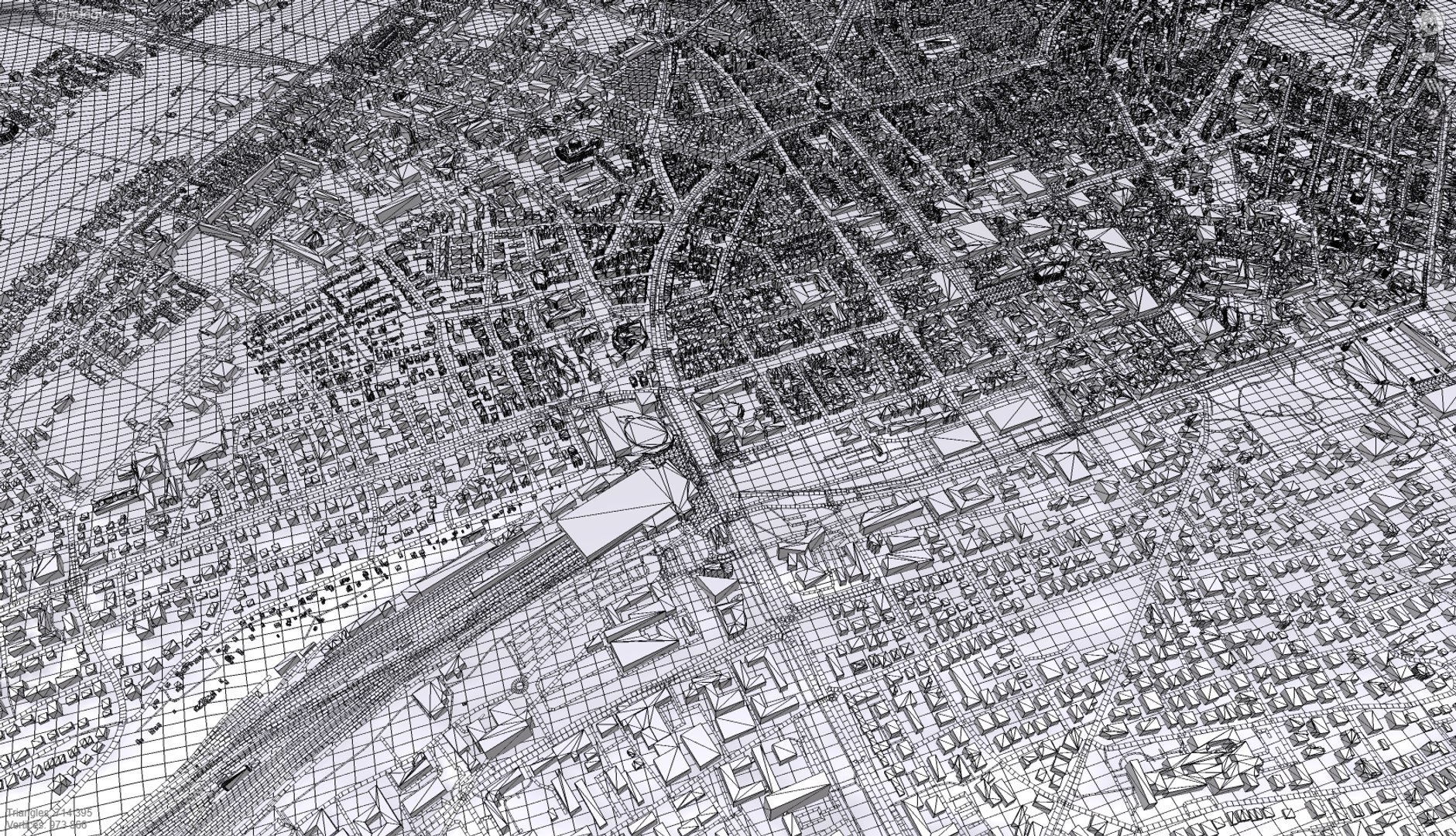 Cityscape Wiesbaden Germany 3D Model - TurboSquid 1892896