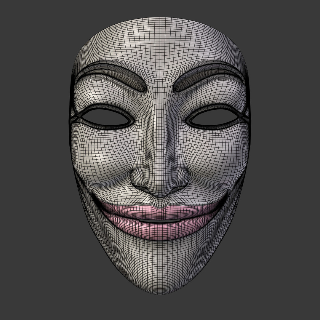 3d mask anonymous