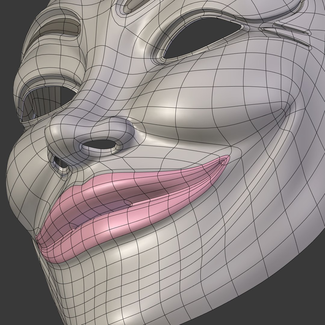 3d mask anonymous