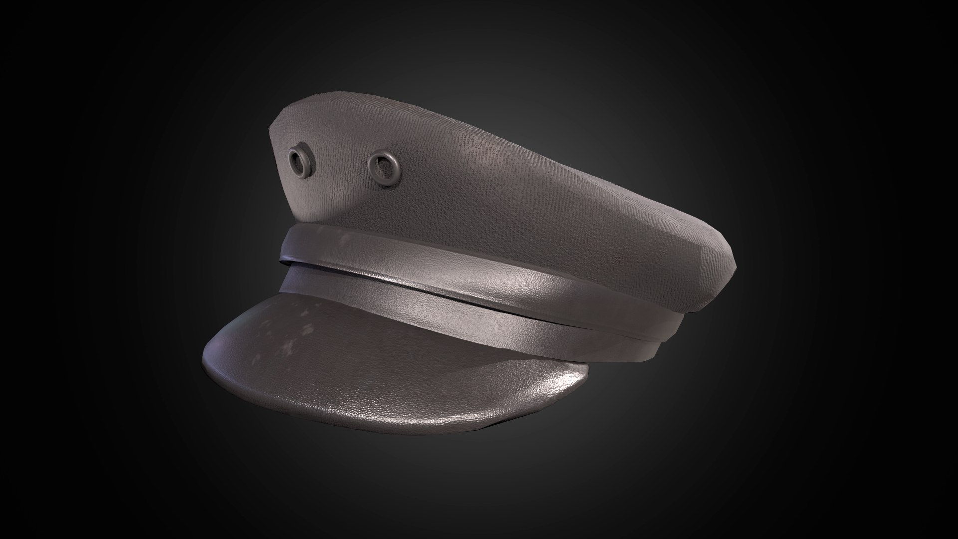 Police Cap 3D Model - TurboSquid 2391031